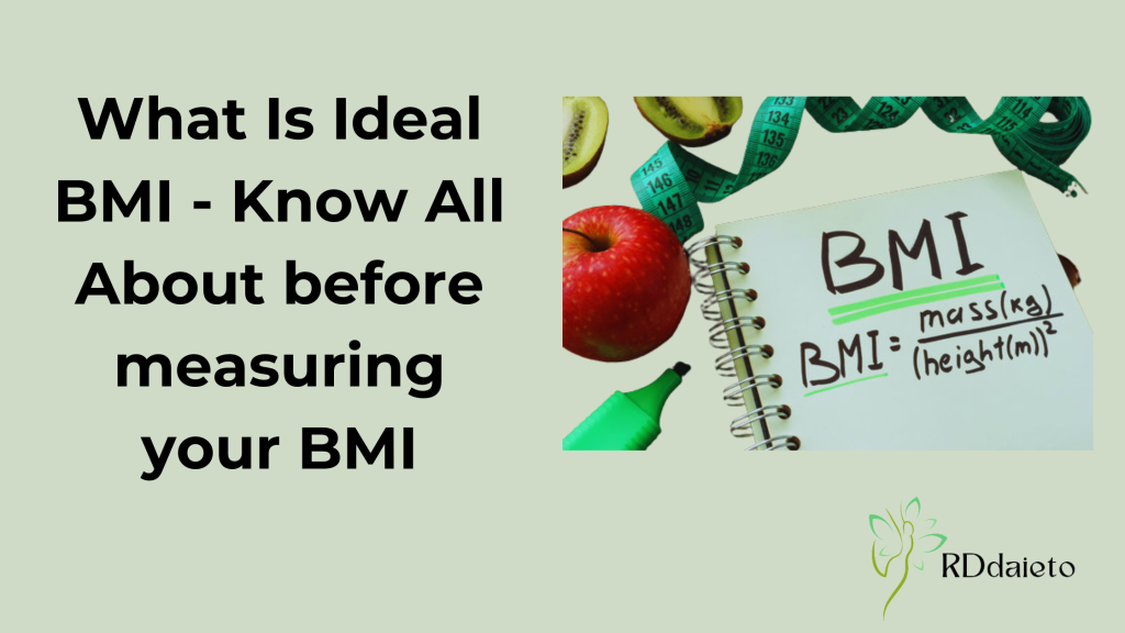 Calculate Your Ideal BMI With BMI Formula & BMI Chart